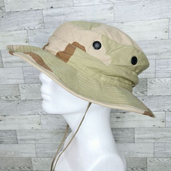 Accessories | Tri Color Military Style Vented Desert Camouflage Boonie ...